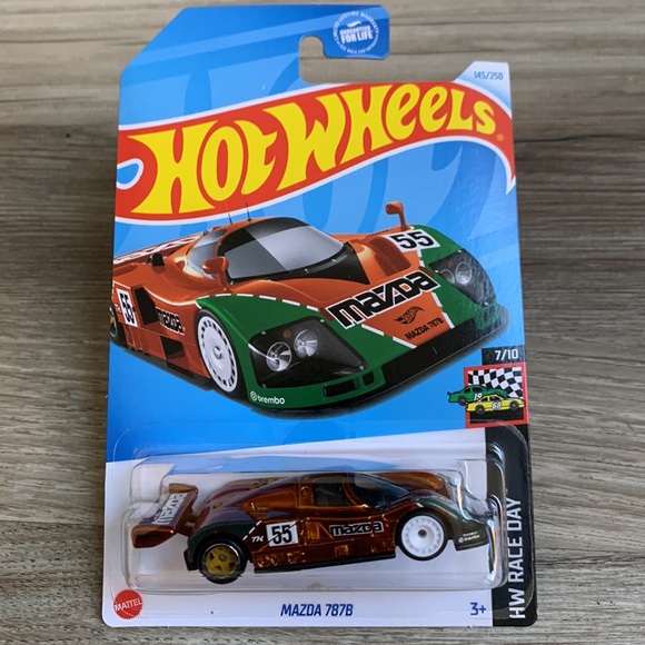 Toys | Hot Wheels 224 Super Treasure Hunt Mazda 787b Sth 2024 Hw Race ...